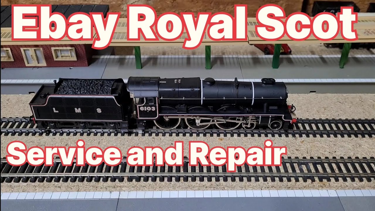 Ebay Airfix Royal Scot. Service and Repair. - YouTube
