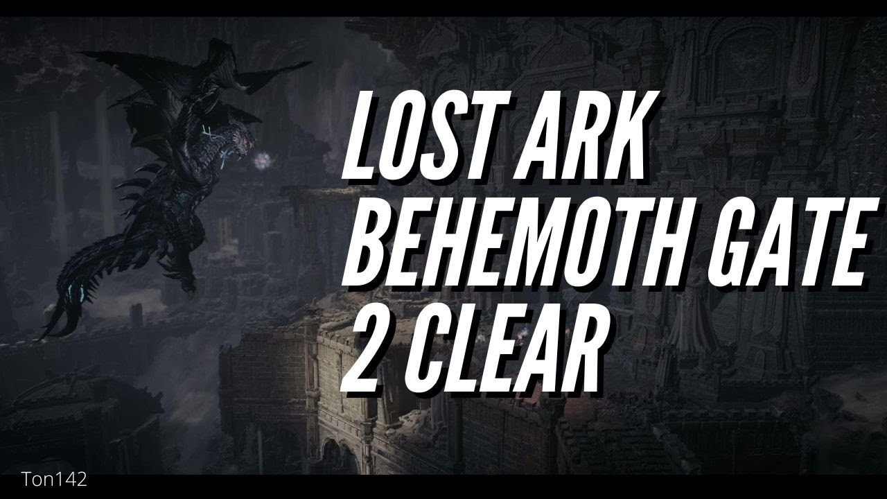 Lost Ark FIRST Behemoth Gate 2 Clear! | 1635 Paladin POV - YouTube