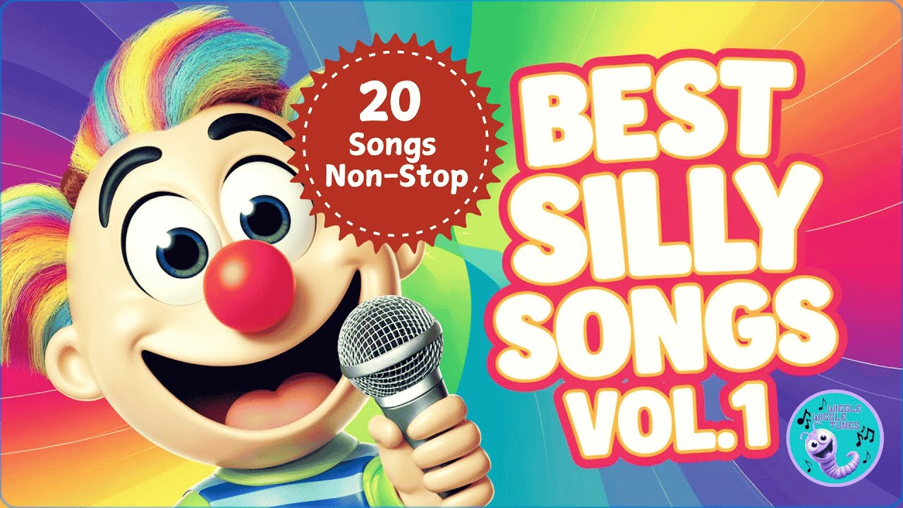 😜The Best Silly Songs Vol. 1: Wiggle Wiggle Tunes - YouTube