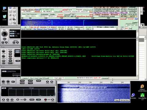Packet radio via ISS - 145.825 Mhz (1) - YouTube