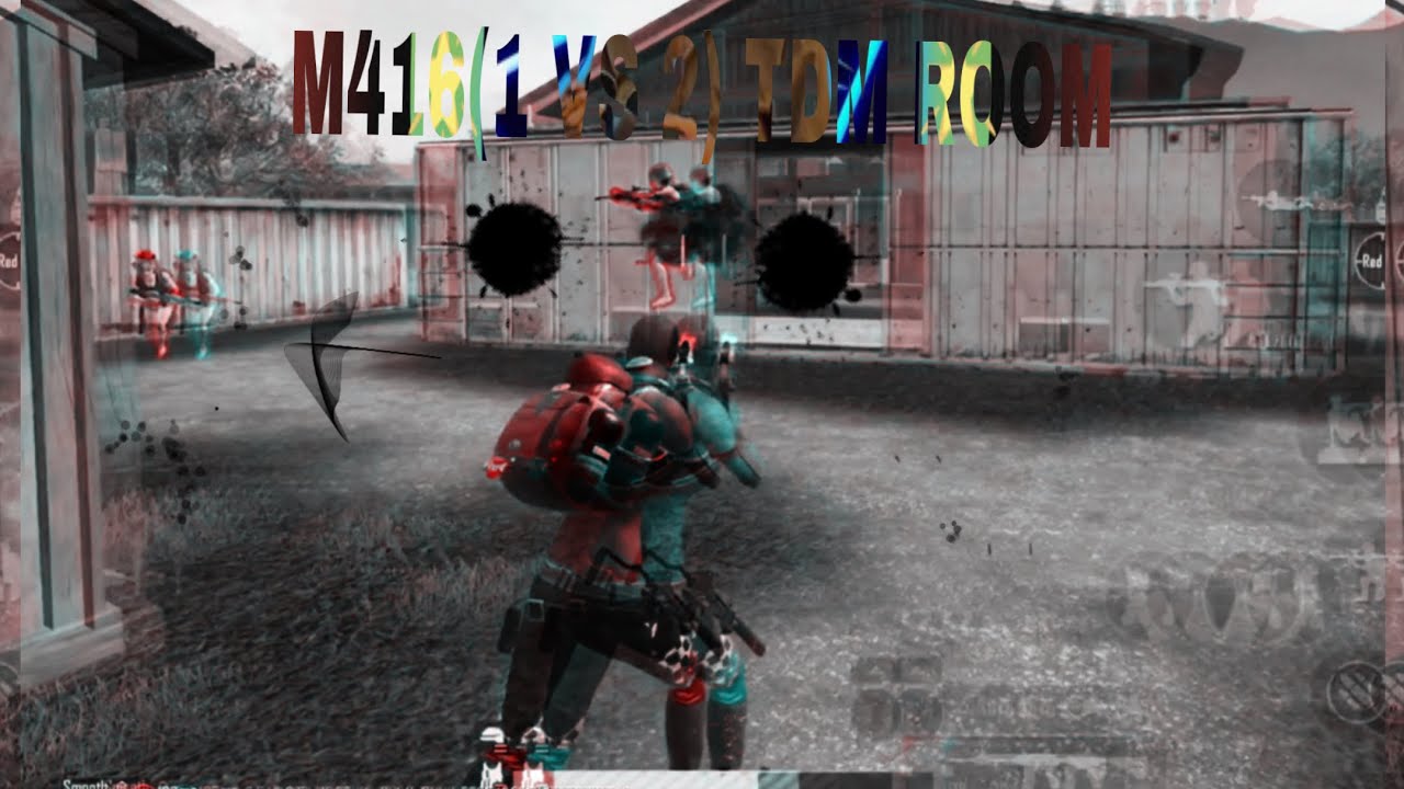 Pabg room M416 1 VS 2 - YouTube