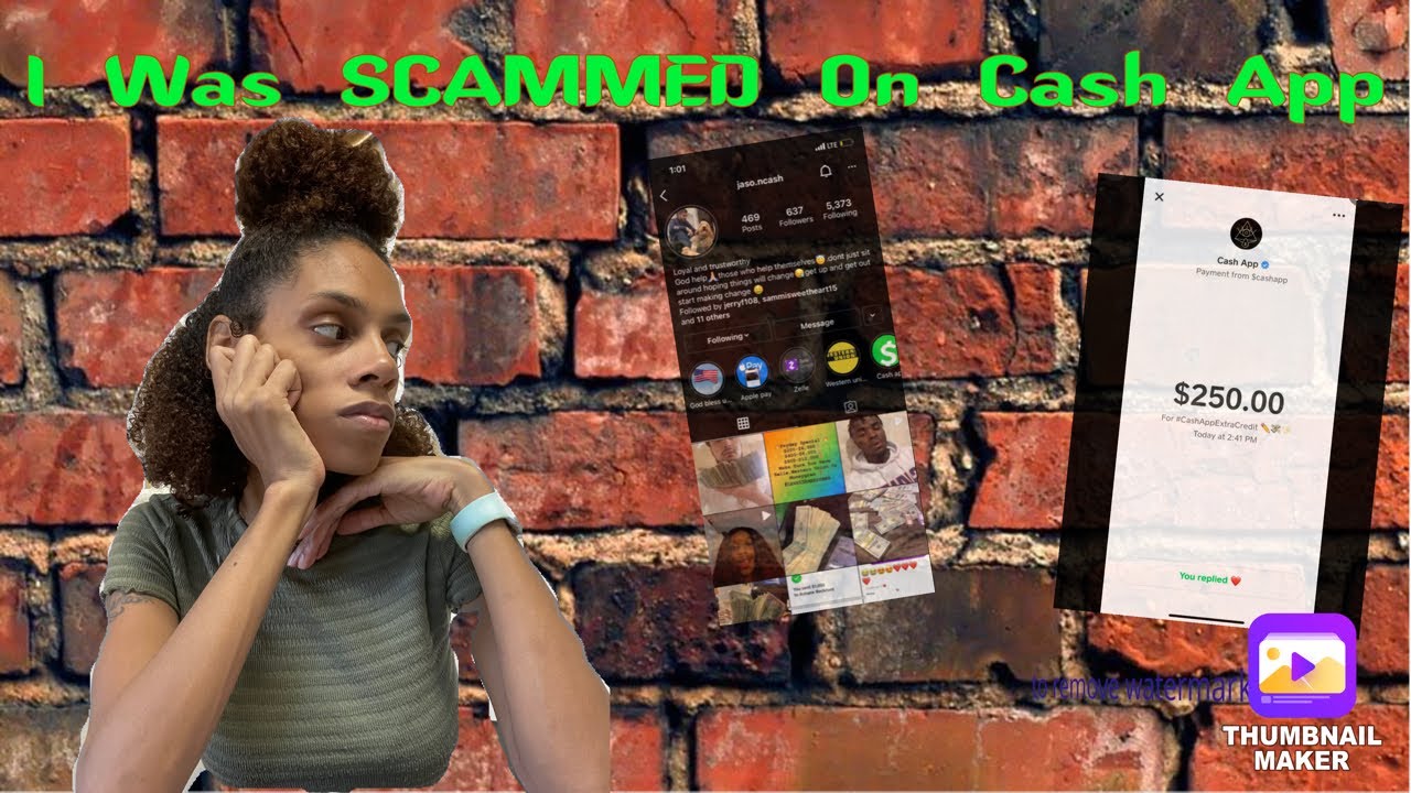 I WAS SCAMMED ON CASHAPP| $500 PLUS INSTAGRAM HACKED - YouTube