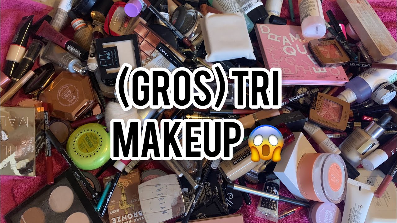Cette fois ci c’est un TRÈS GROS TRI MAKEUP 😱 - YouTube