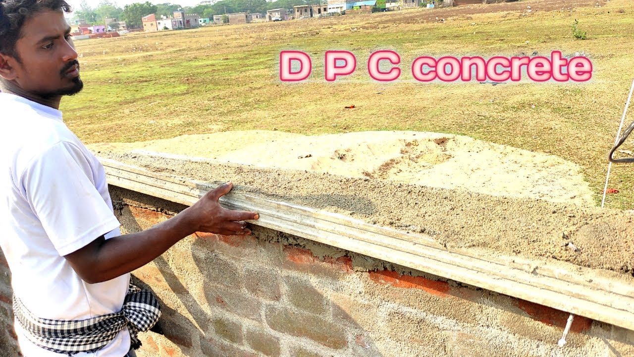D P C concrete sq construction - YouTube