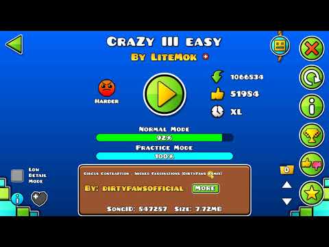 GD level CraZy III - YouTube