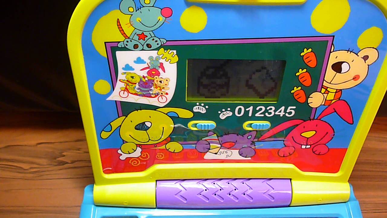 Educational Laptop Toy for Kids to Learn Music, Alphabet, Animals ...