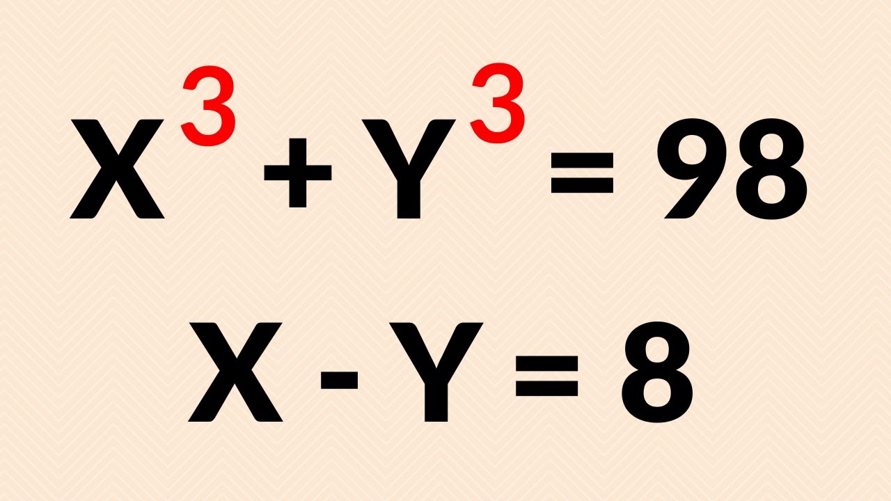 China Math Olympiad | A Nice Algebra Problem - YouTube