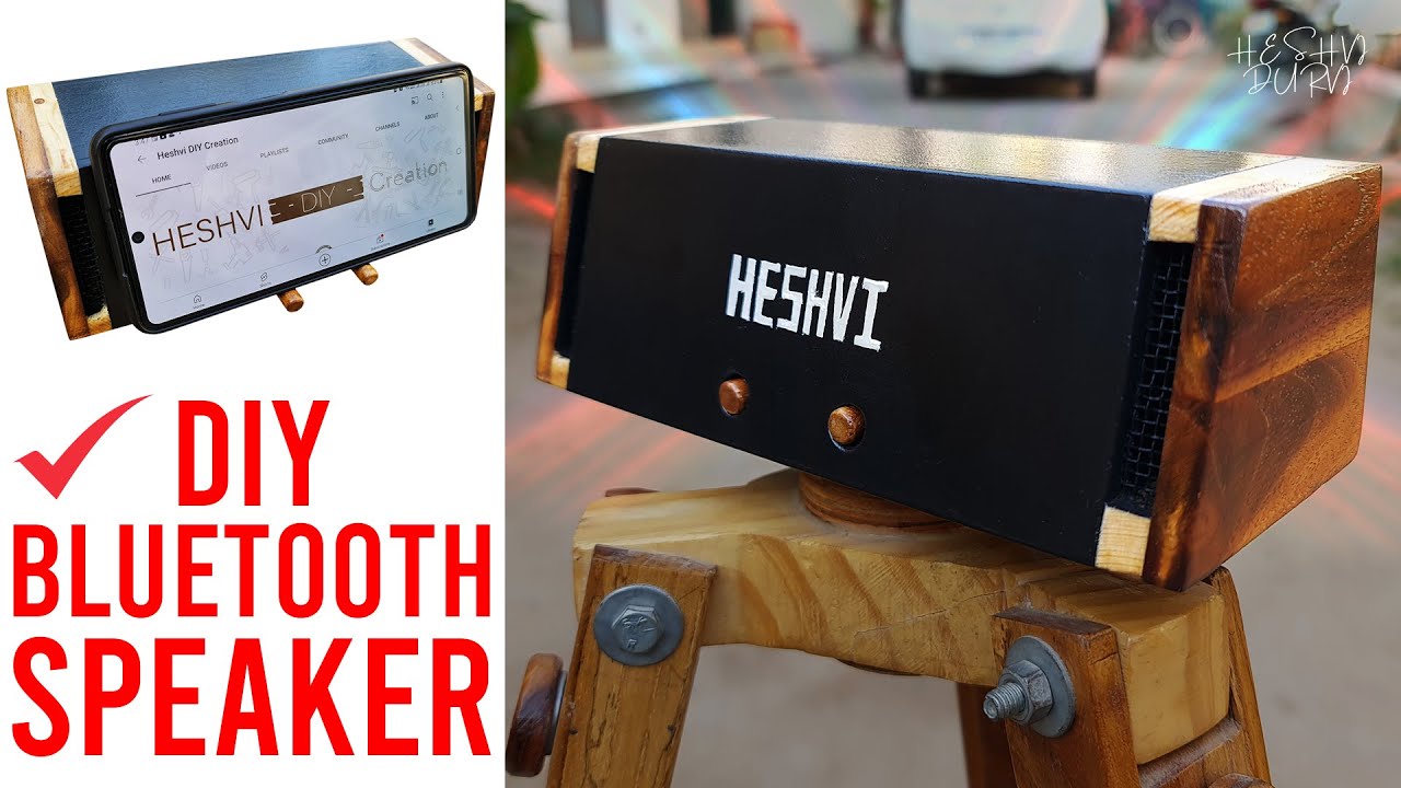 How To Make Bluetooth Speaker DIY | Full Making Process of portable BT ...