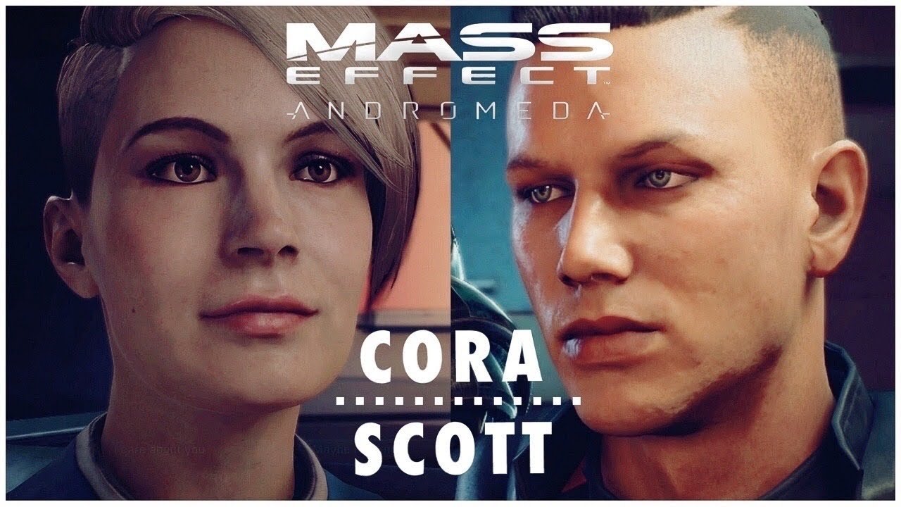 Mass Effect Andromeda ::Cora Romance:: - YouTube