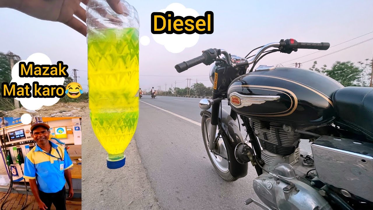 Trying Diesel In My Bullet 😱 || Bullet Engine Seized 😰 - YouTube