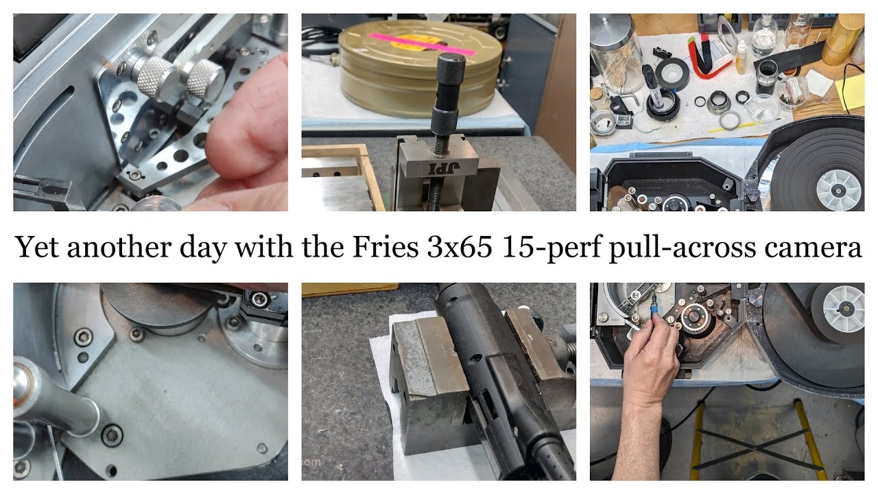 Fries Engineering 3x65 15-perf Camera Movement Modification - YouTube
