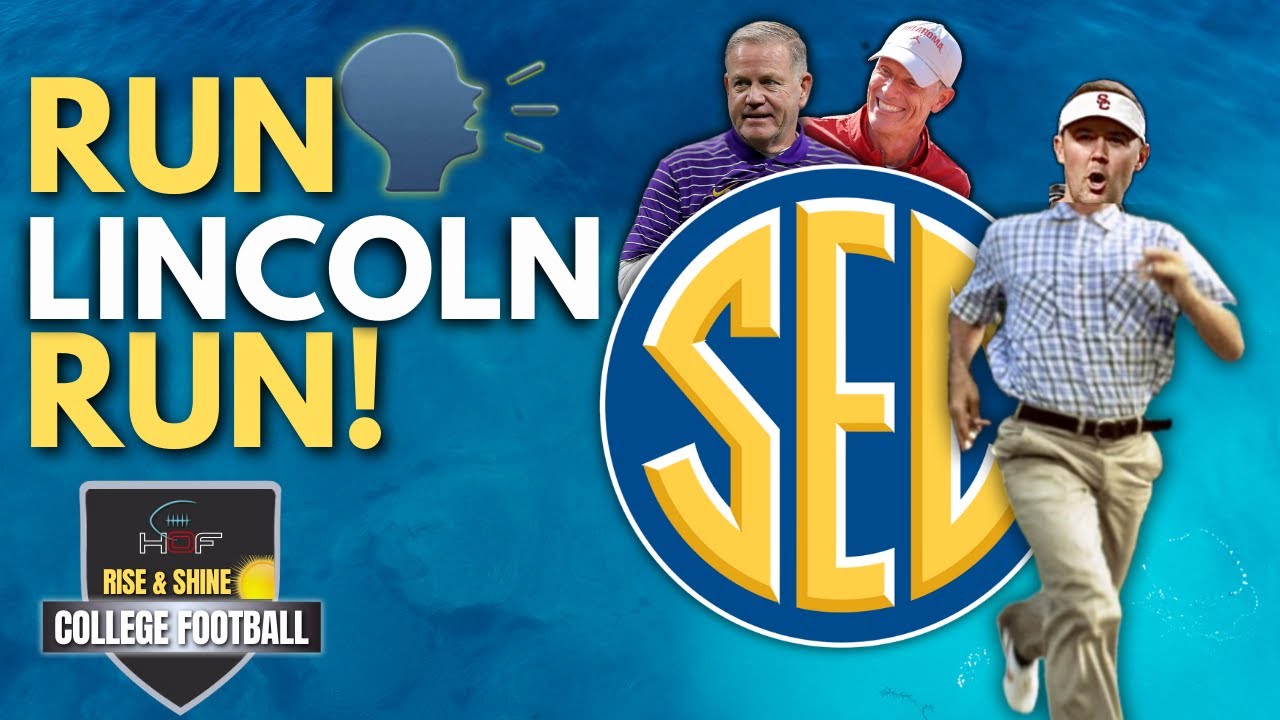 USC's Lincoln Riley Still Running From the SEC - YouTube