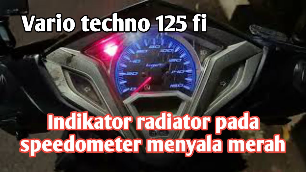 lampu indikator vario 125 menyala merah analisa penjelasan dan ...