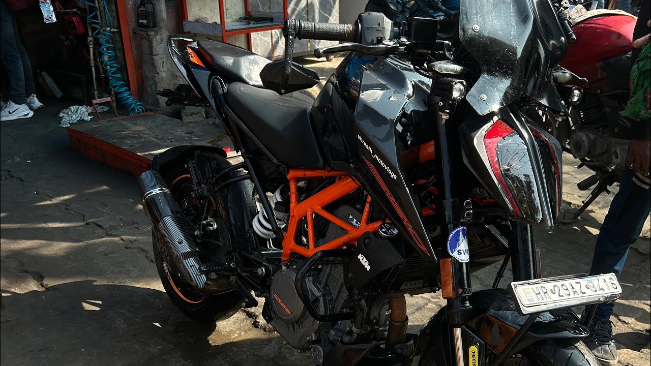Duke 390 Modifications| After Duke 390 Accident| #modified - YouTube