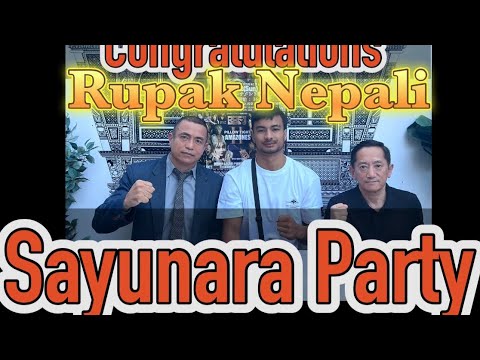 Congratulations Rupak Nepali Tokyo Fight - YouTube