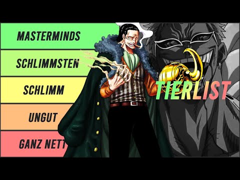 ENEL, CROCODILE, DOFLAMINGO - ONE PIECE SCHURKEN GERANKED & ERKLÄRT ✨ ONE PIECE Tierlist/Tier Liste