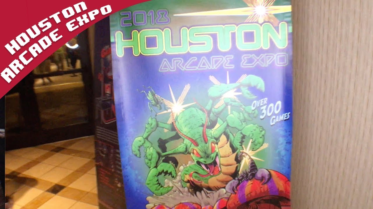 Houston Arcade Expo 2018 Walkthrough - YouTube