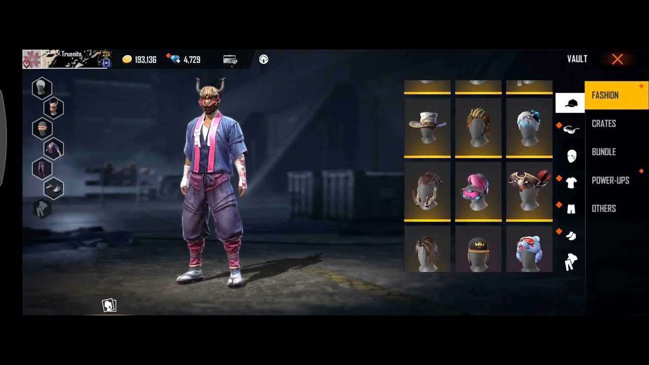 Free Fire - Cuenta Sakura Pase No. 1 hasta el actual Puños - YouTube