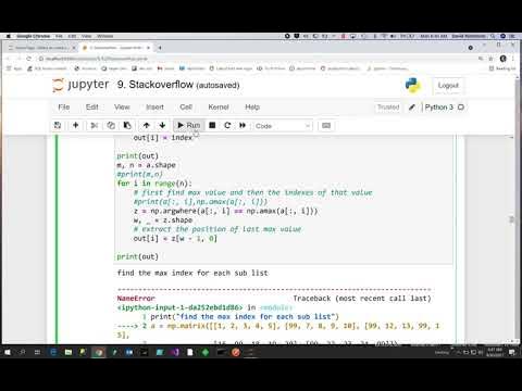 Python - How to find the max value in a sub list and its index value ...