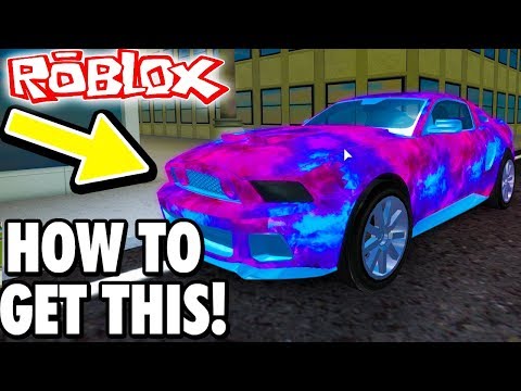 How To Get The SECRET STARRY CAMO *NEW* (Roblox Vehicle Simulator)