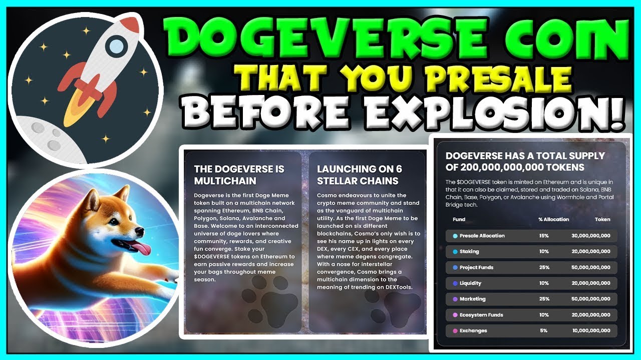 *NEW* HIDDEN PRESALE GEM WITH DOGE CRYPTO HAS MASSIVE POTENTIAL! (TO ...