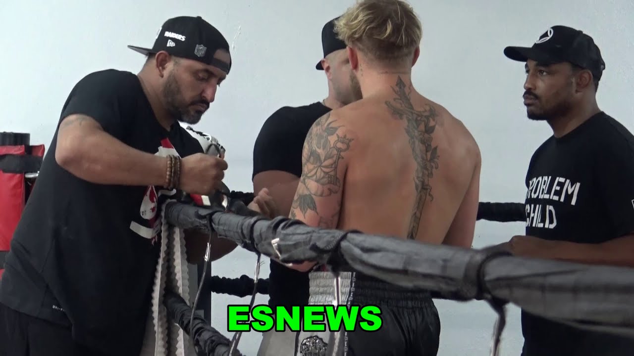 JAKE PAUL SPARRING DAY IN CAMP WITH BJ FLORES AND JLEON LOVE EsNews ...