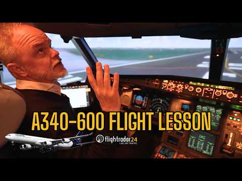 How to fly the A340-600 (in the SIM with Lufthansa Captain)