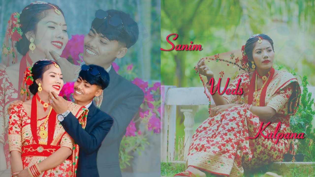 Omahi Omahi//Sanim Weds Kalpana //new wedding music Video 2080 - YouTube