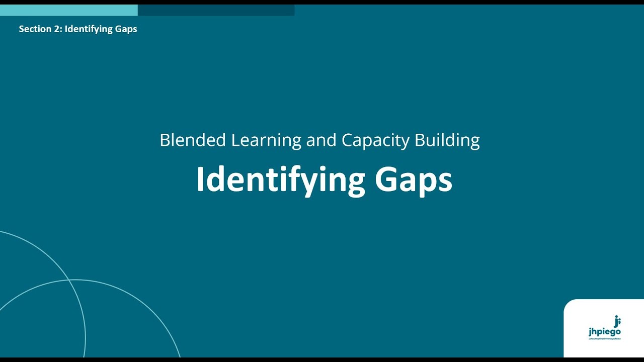 Identifying Gaps: Part I - YouTube