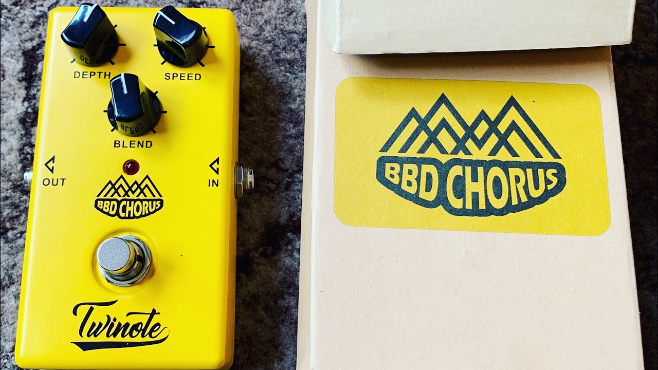 Sound test and demo of Twinote BBD Chorus - YouTube
