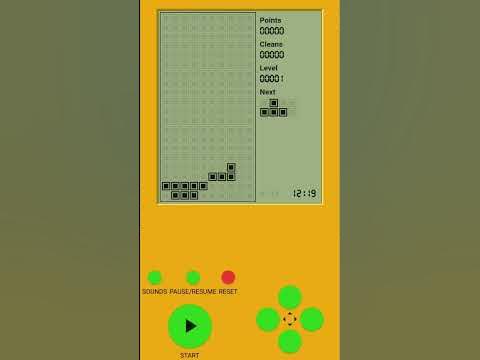 Flutter Game - Tetris - YouTube