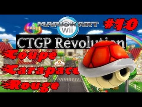 Mario Kart Wii CTGP Revolution #10 Coupe Carapace Rouge - YouTube