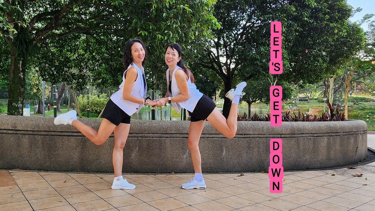 Let's Get Down line dance (Tutorial) 28/2/24 - YouTube