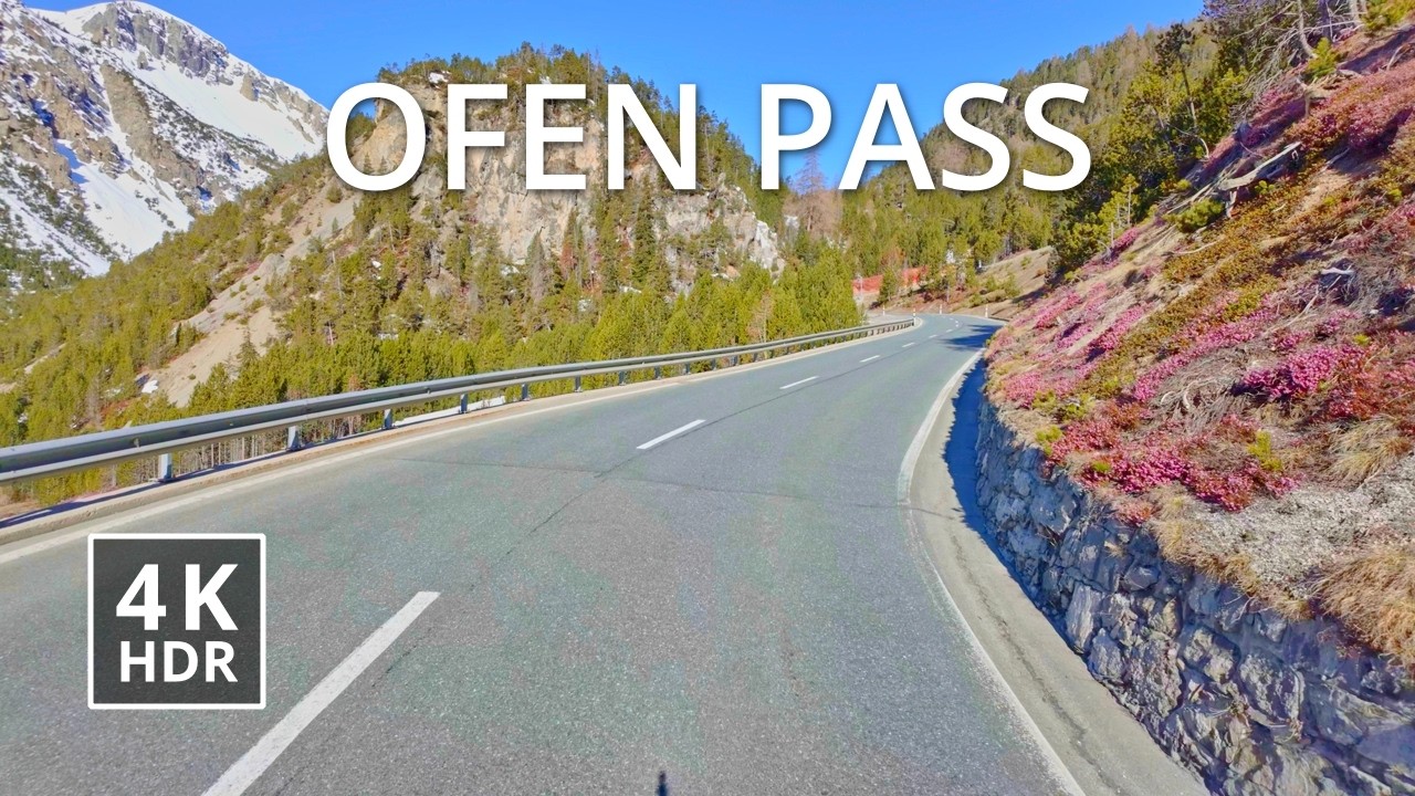 🇨🇭 Swiss National Park's Gem: Driving the Ofen Pass in Spring - YouTube