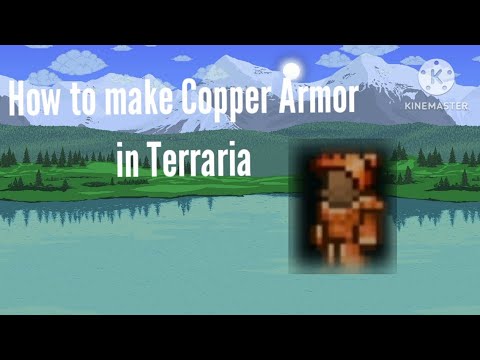 How to craft Copper Armor in Terraria - YouTube