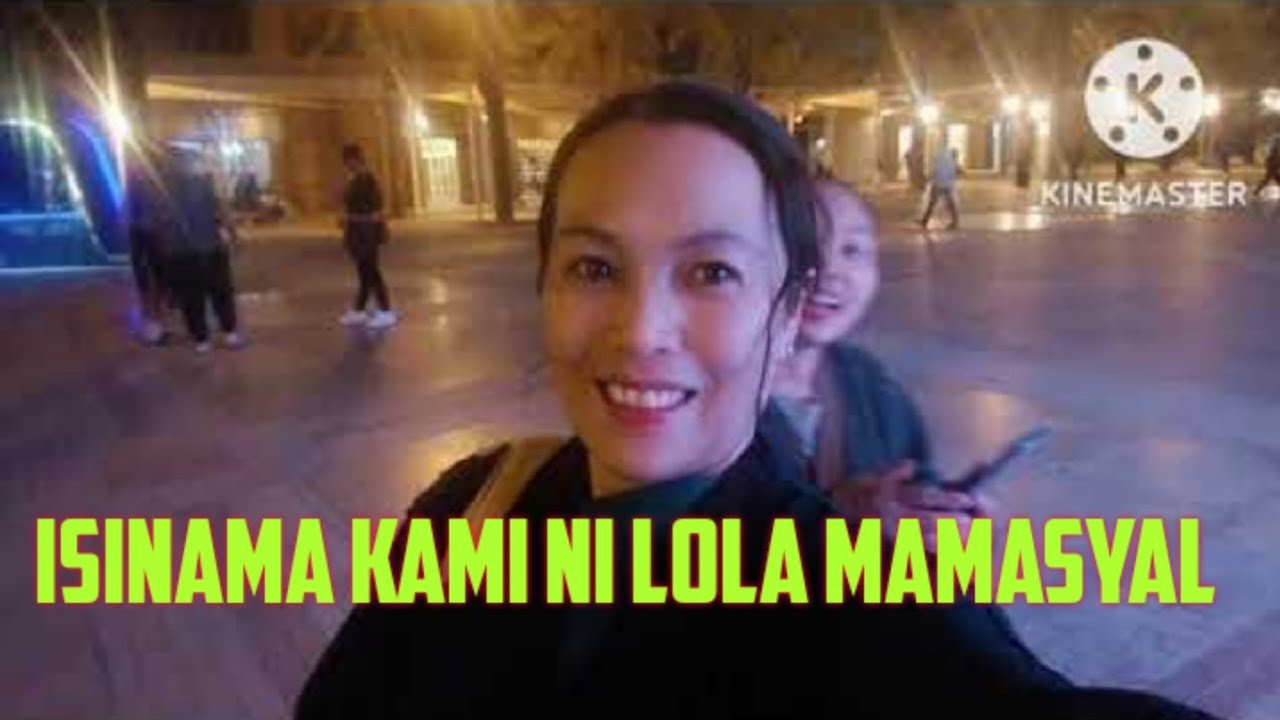 SINAMA KAMI NI LOLA MAMASYAL AT NAGBIGAY PA NG PERA SA AMIN - YouTube