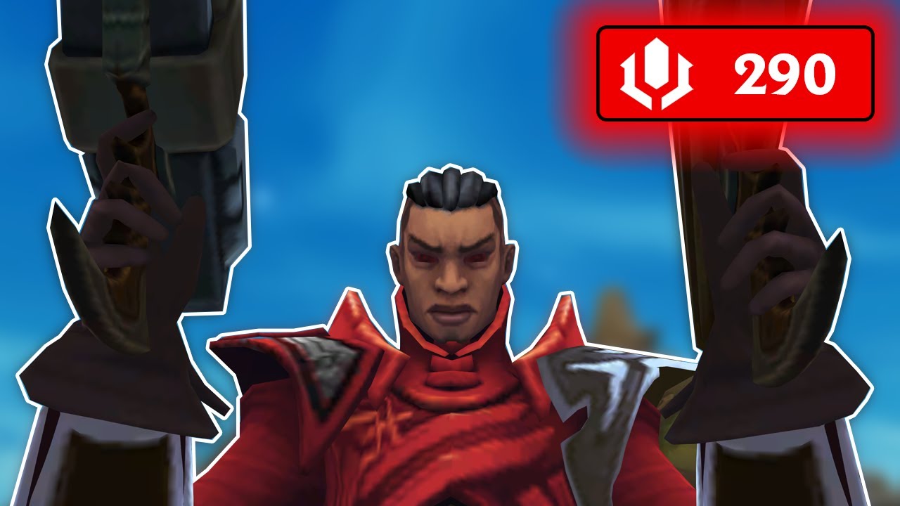 Original Lucian Chroma Red Skin Spotlight - YouTube