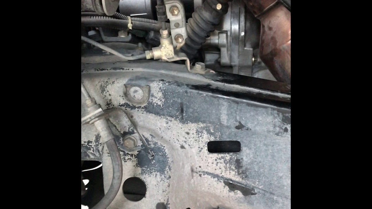 Toyota 4runner starter removal - YouTube
