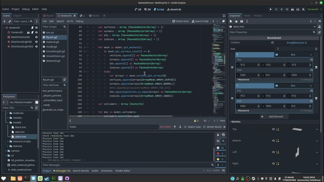 Build Sprint rewrite in Godot + Rust (Stream 6) - YouTube