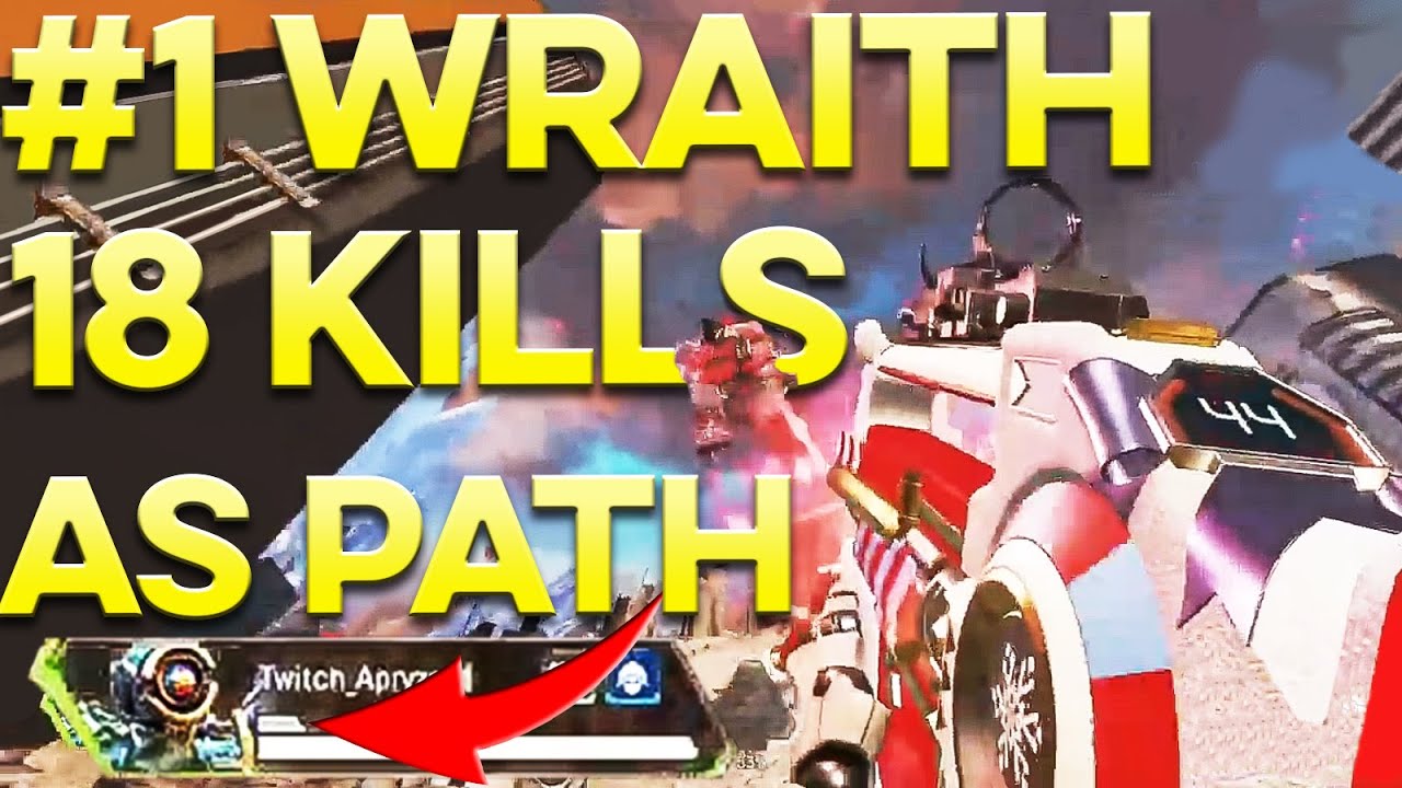 #1 WRAITH DROPS 18 KILLS AS PATHFINDER 😱 | APEX LEGENDS SEASON 4 - YouTube