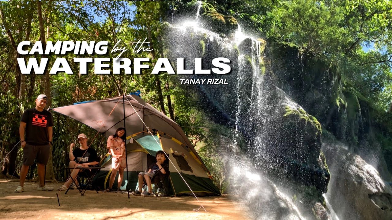 BATLAG FALLS sa Tanay Rizal Campsite w/ Waterfalls & Swimming Pool ...
