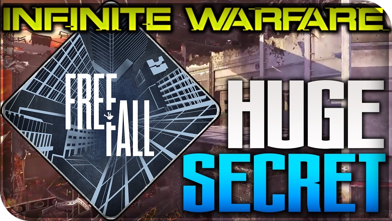 *NEW* MAYDAY MAP INSANE SECRET IN INFINITE WARFARE! FREE FALL RETURNS ...