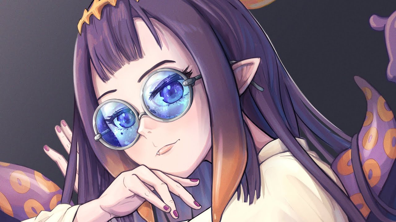 Ina Hololive - Illustration Process - YouTube