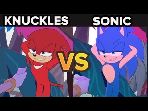 Zero two dodging Meme KNUCKLES VS SONIC - YouTube
