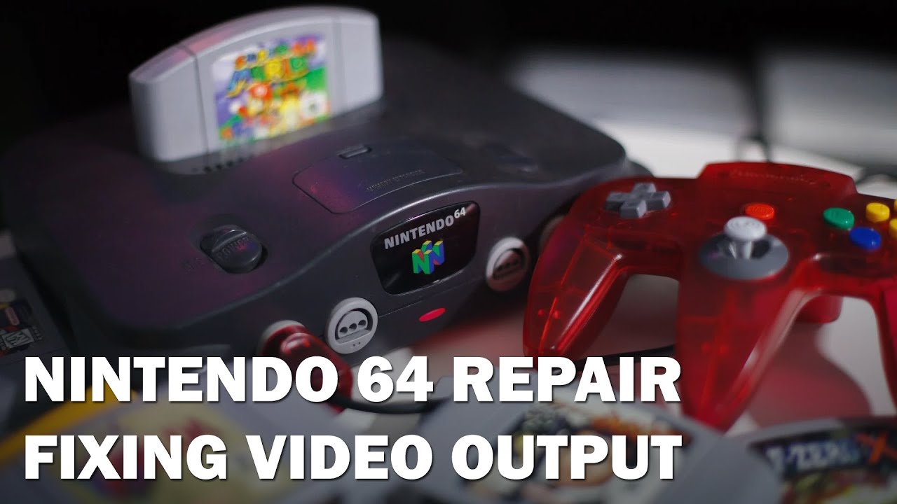 Easy N64 repair : Fixing a Nintendo 64 - YouTube