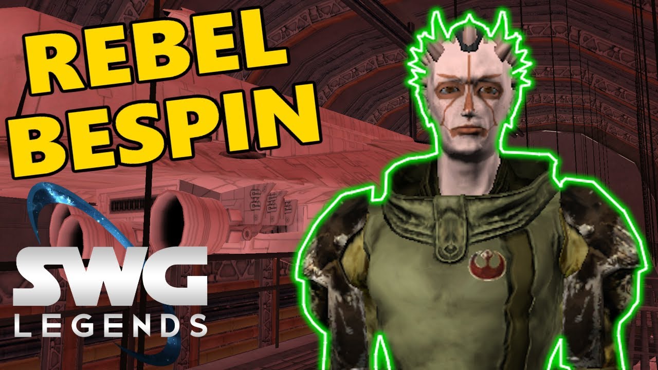 Rebel Bespin Story Quest BEGINS | 1 to 90 | SWG Legends - YouTube