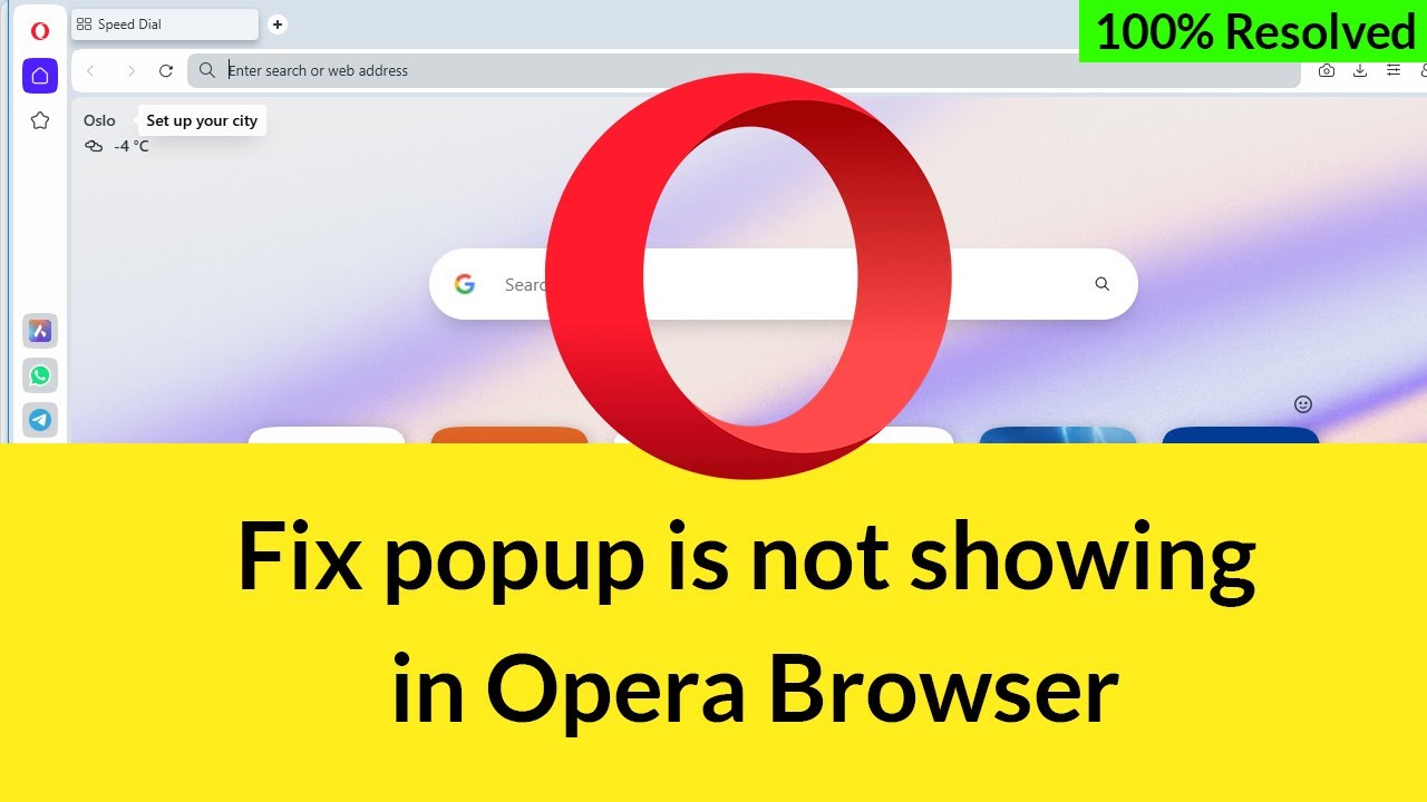 How to Allow Pop Up in Opera Browser? || Turn On Popups - YouTube