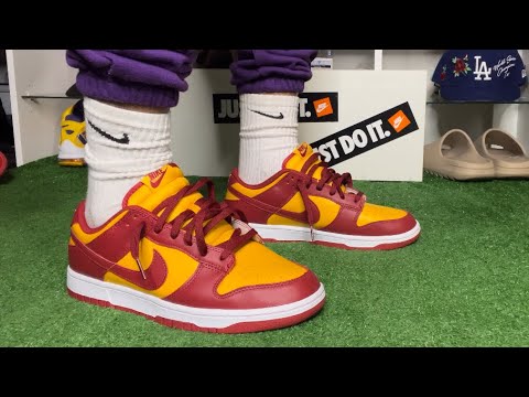 NIKE DUNK LOW “MIDAS GOLD” IN HAND & ON FEET REVIEW! - YouTube