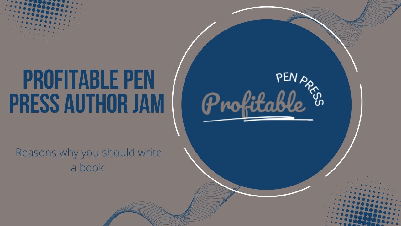 Reasons Why You Should Write A Book! - YouTube
