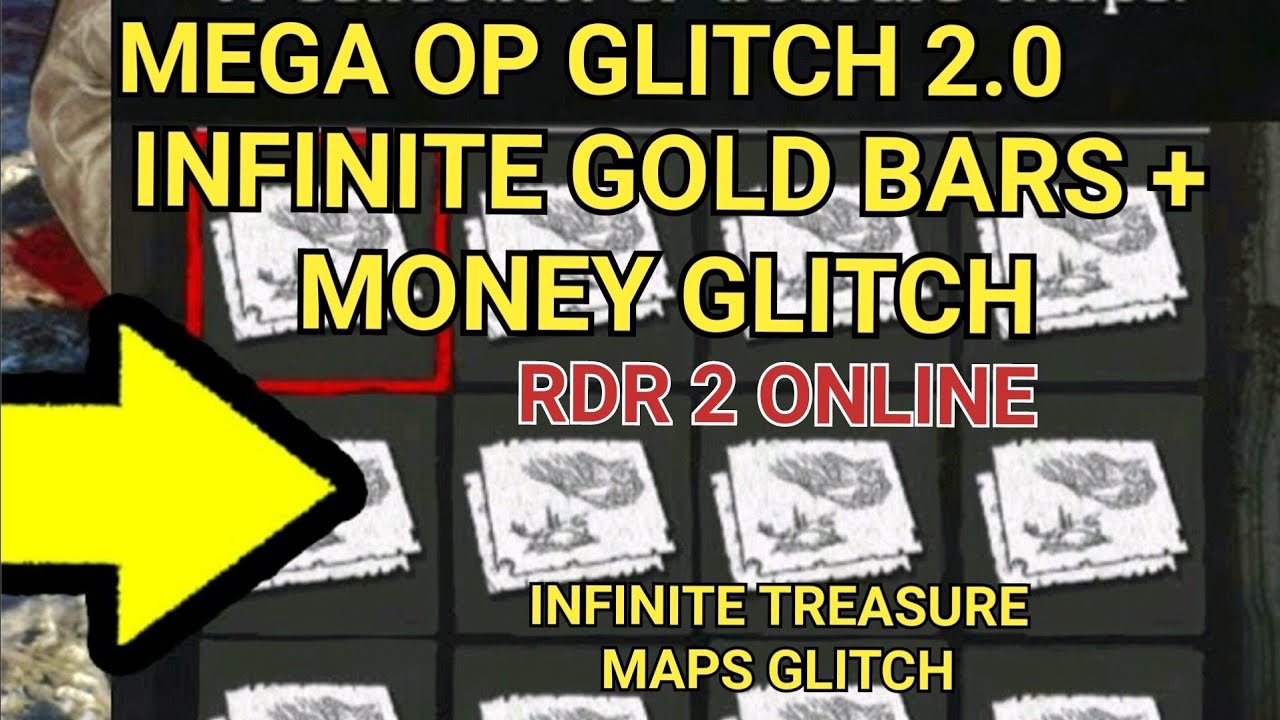 *NEW IMPROVED* INFINITE GOLD BARS + MONEY GLITCH! TREASURE MAPS GLITCH ...